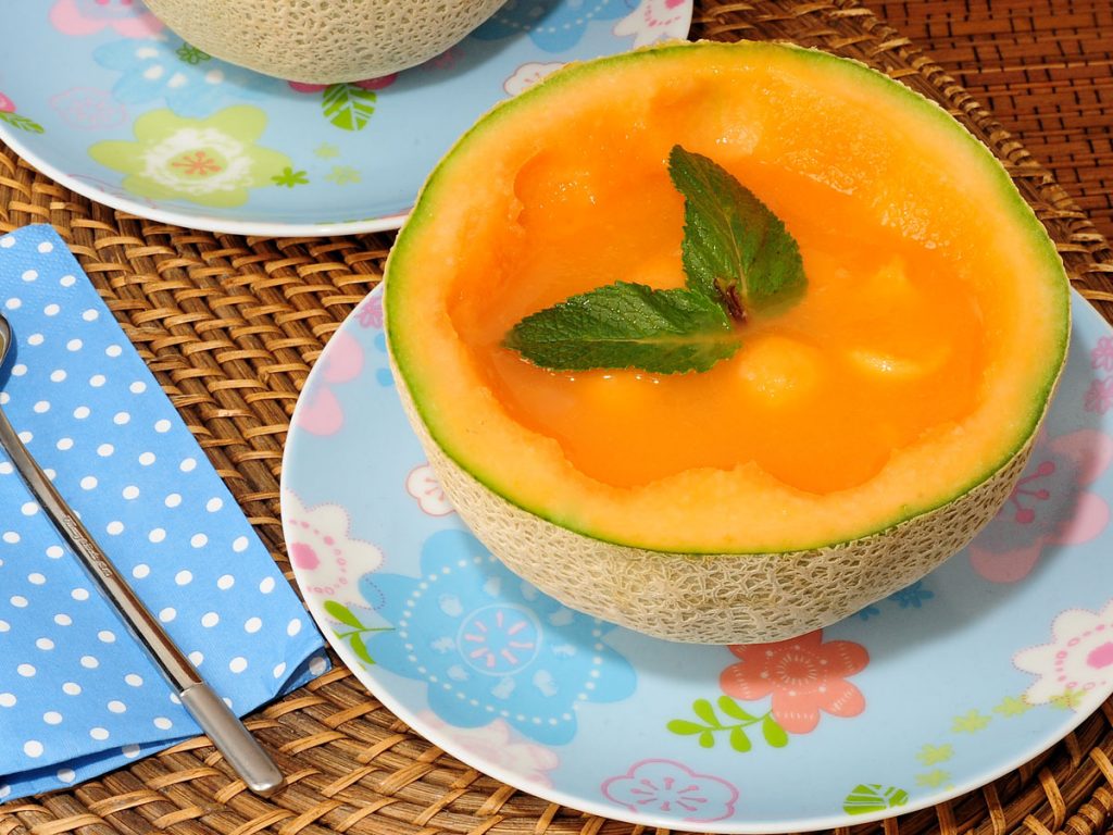 Crema De Melón Con Helado - Blog Nutriline